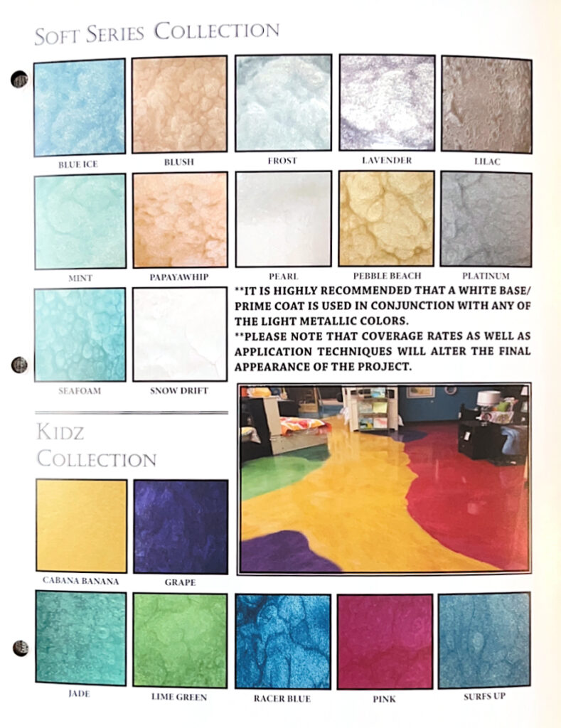 Colors - Cornerstone Concrete Stain